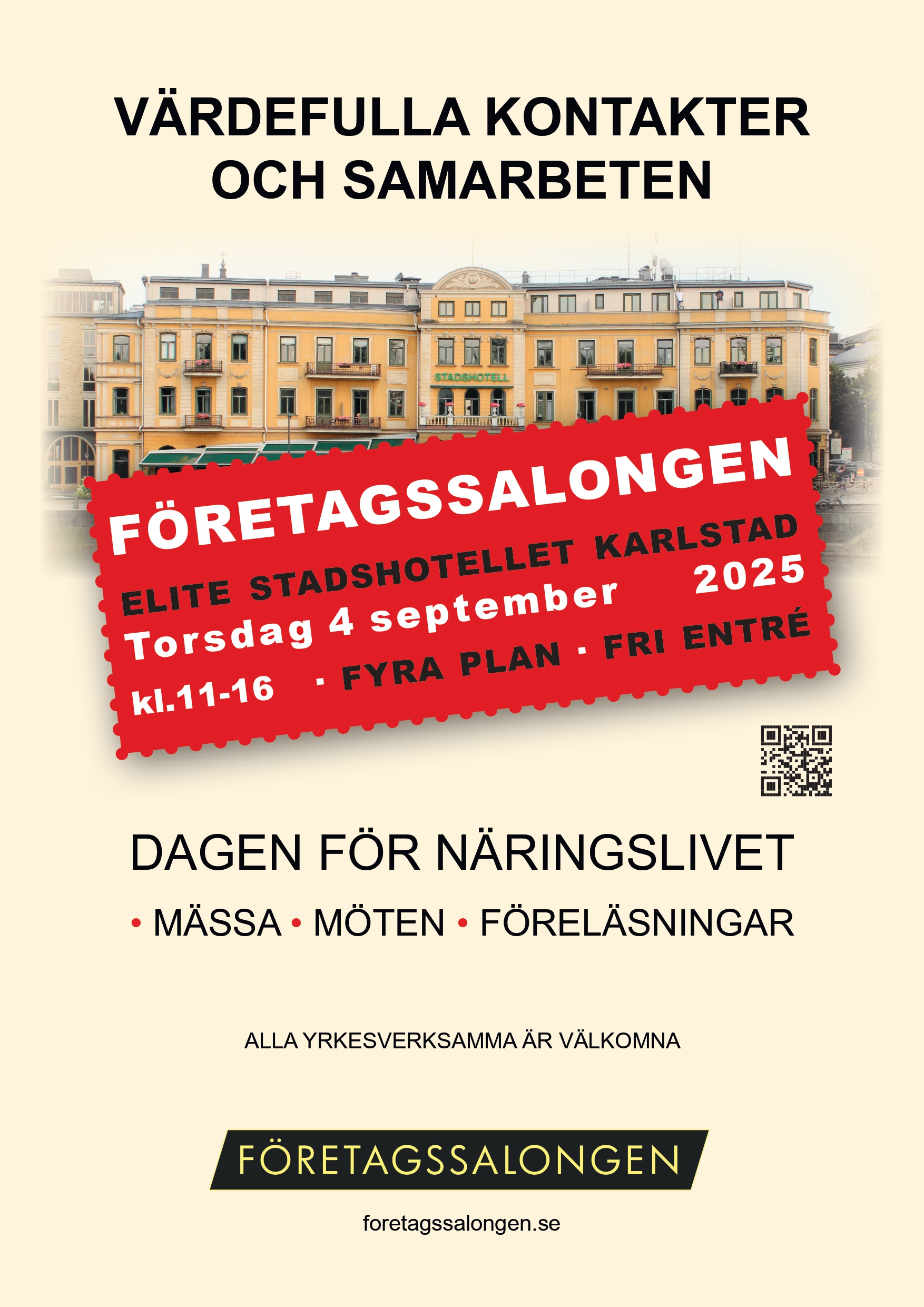 Snacka grupper med mig på Företagssalongen! – M. Hoppe AB